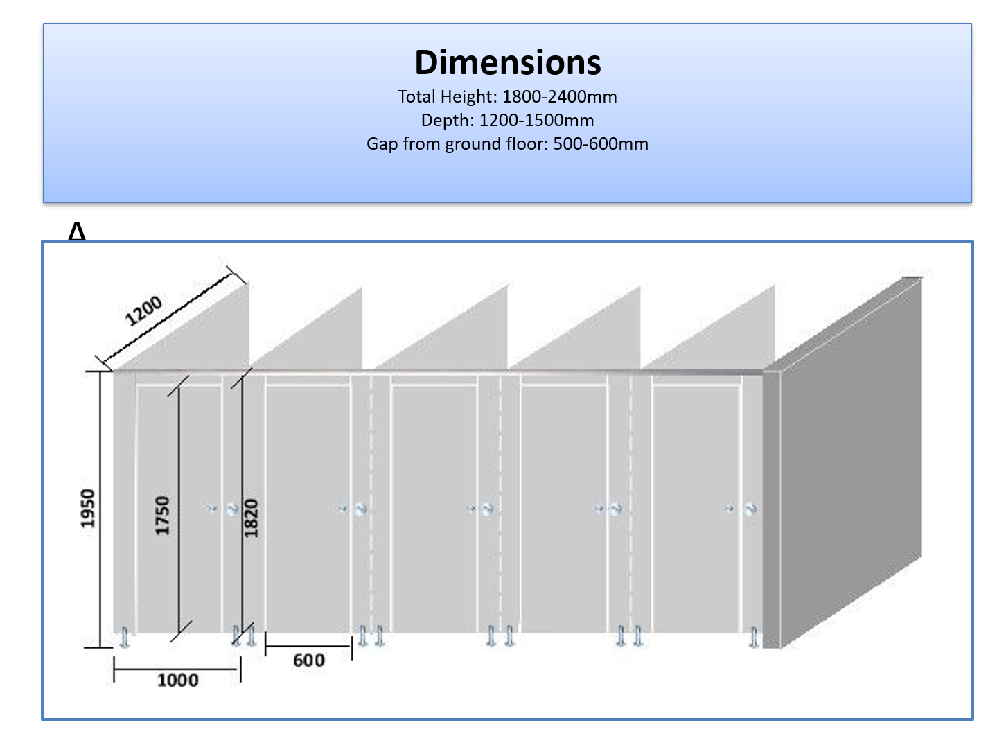TOILET CUBICLE - HSA DESIGN